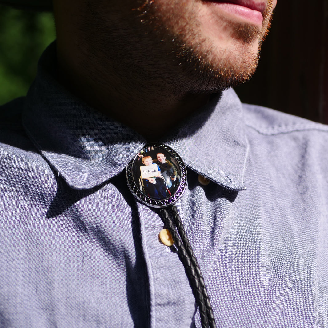 Country Toad Bolo Tie | Folk Art Bluegrass Western Bola Necktie for Me ...